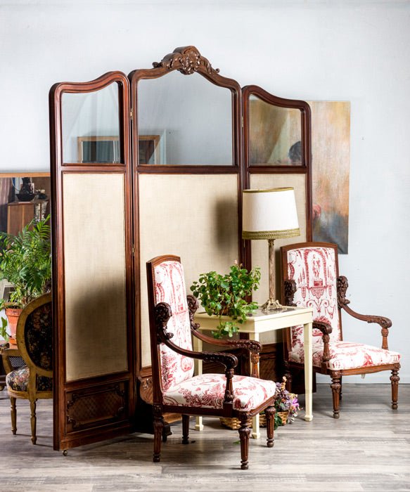 Gran biombo antiguo – Antique arte y decoracion